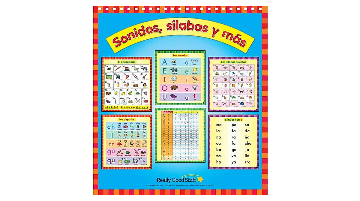 Spanish Sounds Flip Chart for Bilingual Classrooms