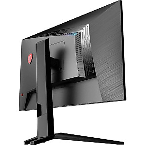 MSI Full HD Gaming RGB Non-Glare Super Narrow Bezel 1ms 1920 x 1080 144Hz Refresh Rate Adjustable Height Arm FreeSync 27” IPS Gaming Monitor (Optix MAG273R), Black (OPTIXMAG273R)