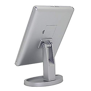 KXA Lighted Makeup Mirror, 24 LED Lighted Tri-Fold Makeup Mirror with Touch Screen and 180°Adjustable Stand Dual Power Mode Travel Beauty Mirror