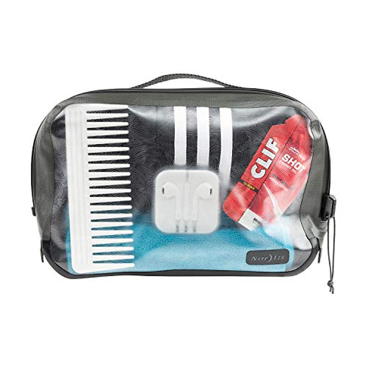 Nite Ize Runoff Waterproof Packing Cube, Size Medium, Compressible Waterproof Travel Bag. Tough Trusted Protection for Water Sports and Adventure Travel, Black