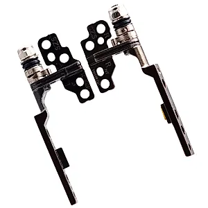 Deal4GO CAZ20 LCD Hinge Kit for Dell Latitude 7480 7490 e7480 e7490 P73G Series, Black Metal Side Mount Hinges, 14" Screen, Non-Touch, 1 Set