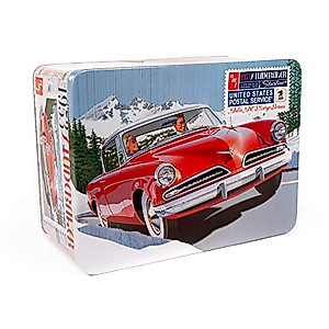 AMT 1953 Studebaker Starliner - USPS with Collectible Tin 1:25 Scale Model Kit