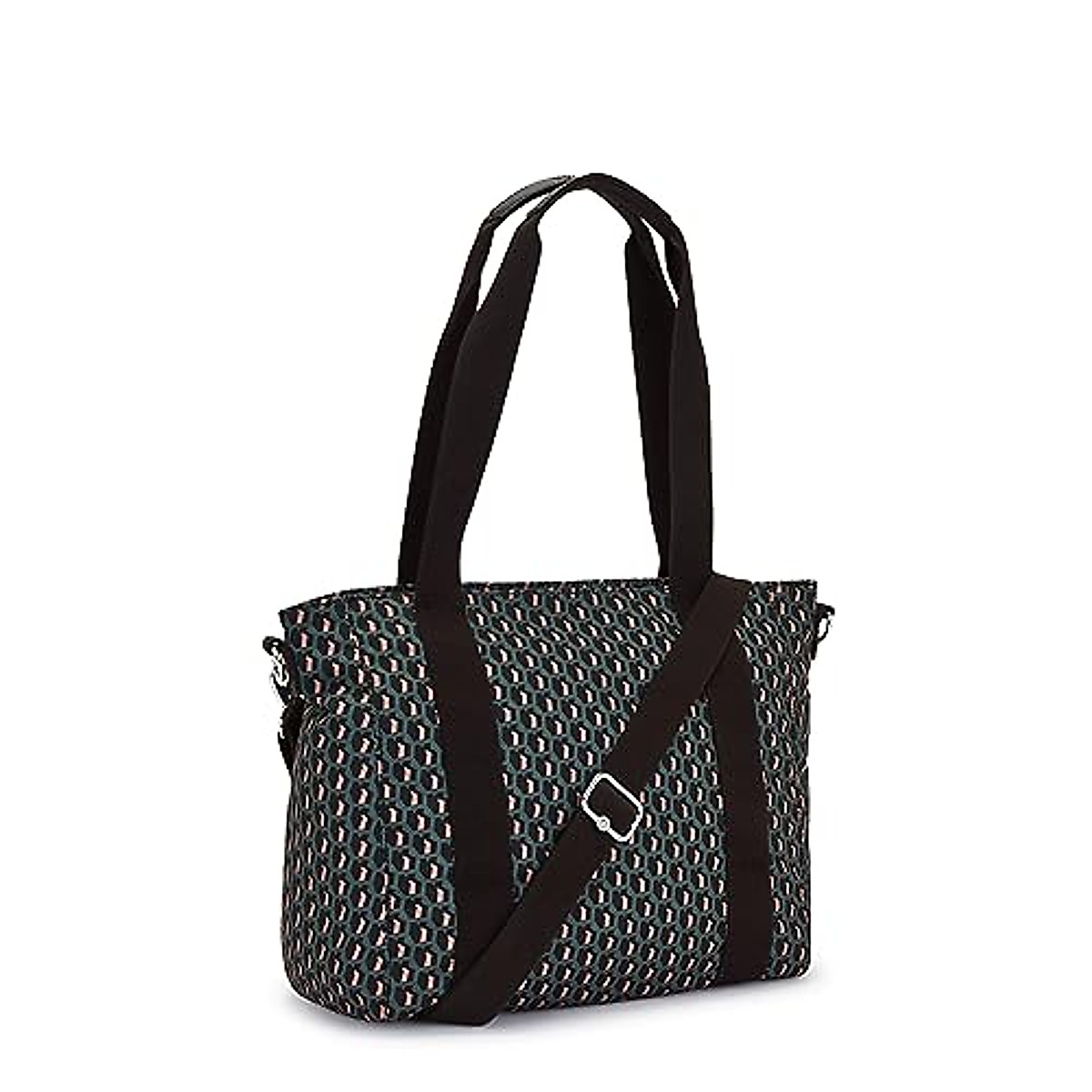 Kipling Women's Asseni Small Tote, Versatile Lightweight Purse, Nylon Shoulder Bag, 3D K Pink