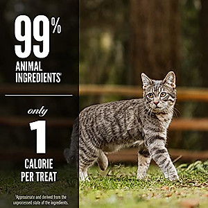 ORIJEN Freeze Dried Cat Treats, Grain Free, Natural & Raw Animal Ingredients, Original made with Free-Run Poultry & Wild-Caught Monkfish, 1.25 oz