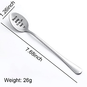 Aunt and Uncle Baby Announcement Gifts Spoon for Coffee Tea Lovers Gifts for Men Women Pregnancy Reveal Gifts for Aunt and Uncle Spoon Set You are Going to Be an Uncle Aunt Coffee Ice Cream Spoons