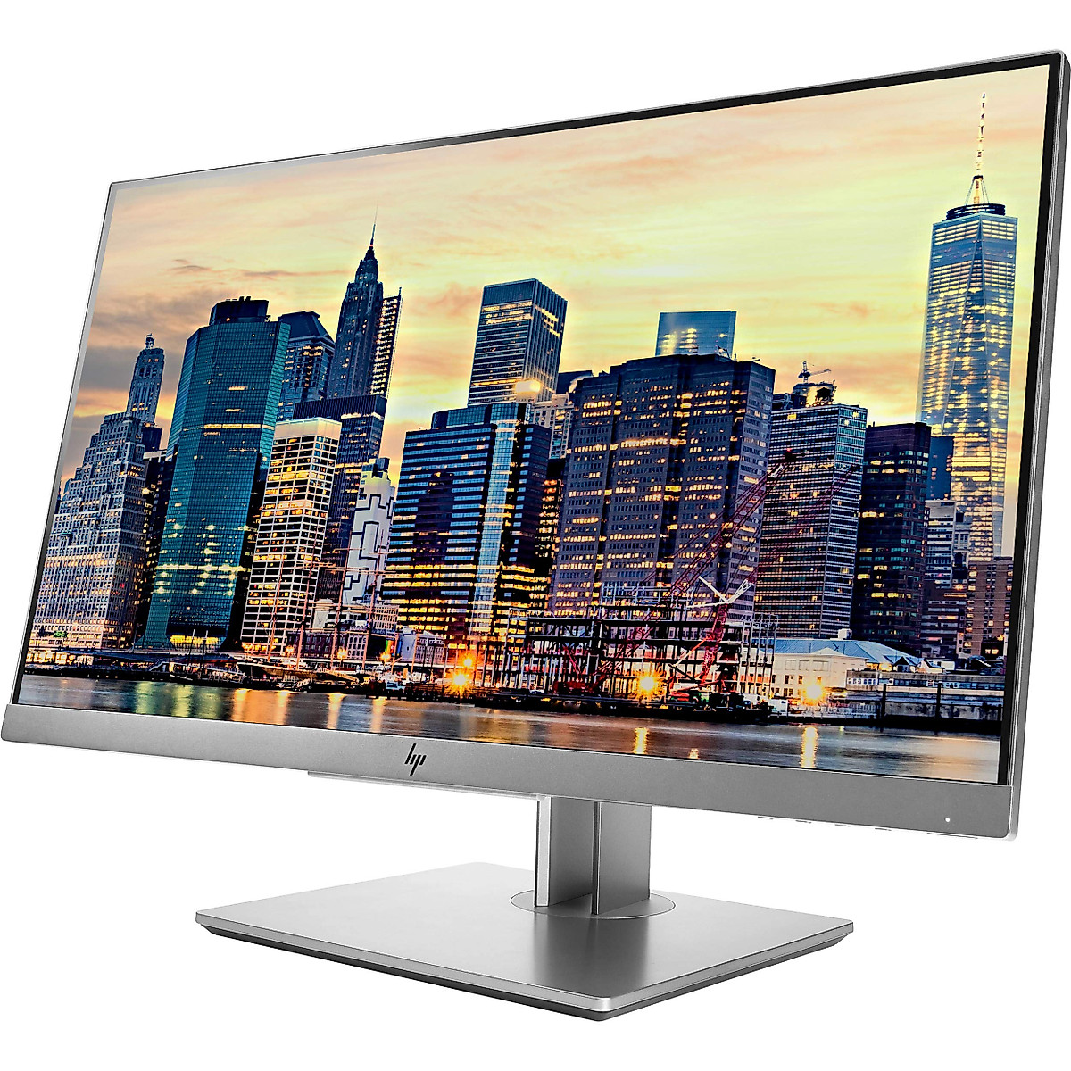 HP Home Office Bundle with 2 x E223 22" Monitors (HDMI, DisplayPort) USB-C Dock - Dual Monitor Stand - Wireless Keyboard and Mouse, Gel Wrist Pad - Surge Protector - 32GB USB Drive and More