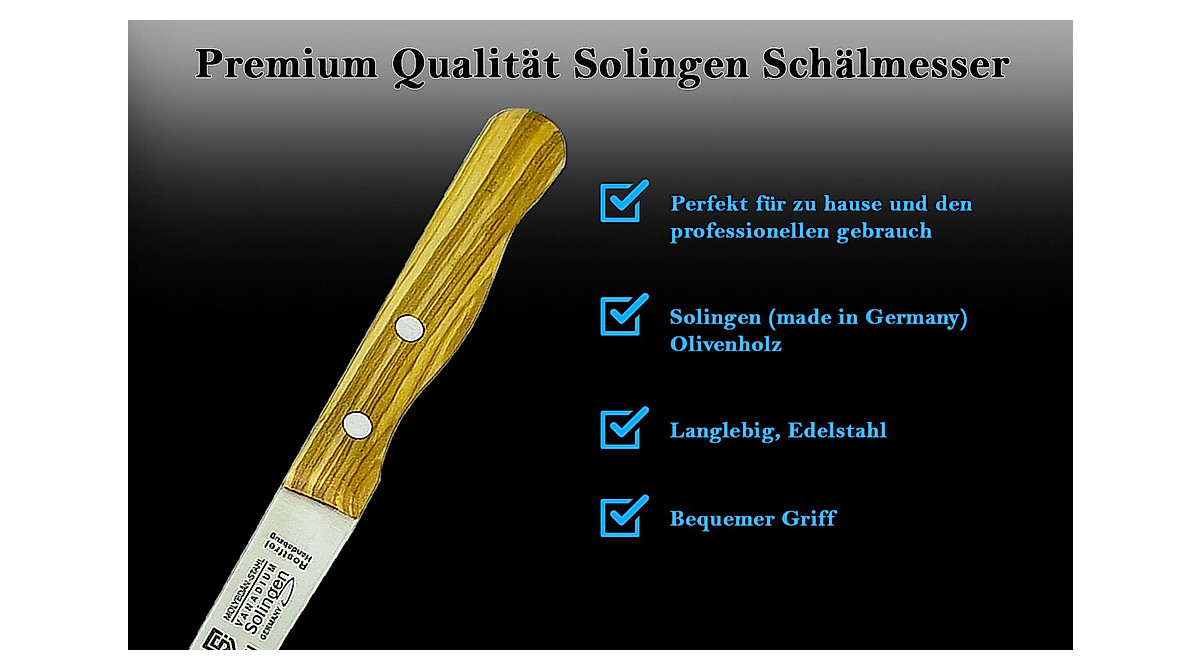 SMI 2 Pcs Paring Knife Set - Precision & Style