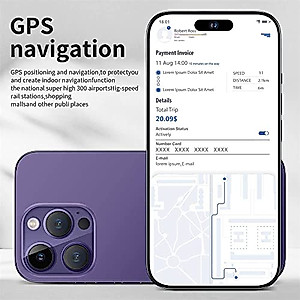 Echoamo A14 Pro MAX Unlocked Smartphone, 6.82-inch HD Screen Phone, 3+64G Dual SIM Phone with A 128G Memory Card for Android 10 (Four Colors to Choose from)