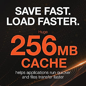Seagate FireCuda HDD 4TB Internal Hard Drive HDD - 3.5 Inch CMR SATA 6Gb/s 7200RPM 256MB Cache 300TB/year with Rescue Services (ST4000DX005)