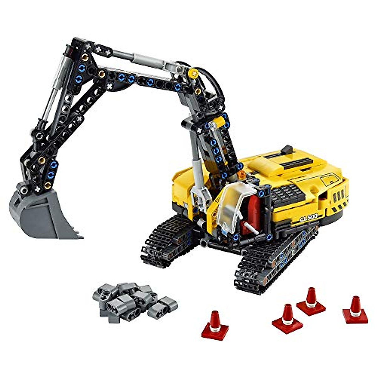 LEGO Technic Heavy-Duty Excavator 42121 Toy Building Kit; A Cool Birthday or Anytime Gift for Kids Who Enjoy Construction Toys; The 2-in-1 Design Gives Hours More Building Fun, New 2021 (569 Pieces)