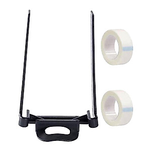 SXRH Doberman Dog Ear Stand Support Tool,Dog Ear Posting Kit Fixed Correction Vertical Holder,Dog Ear Stand Up Support with Tape for Doberman Pinscher Dogs,German Shepherd,Dog Ear Care Tools, Black