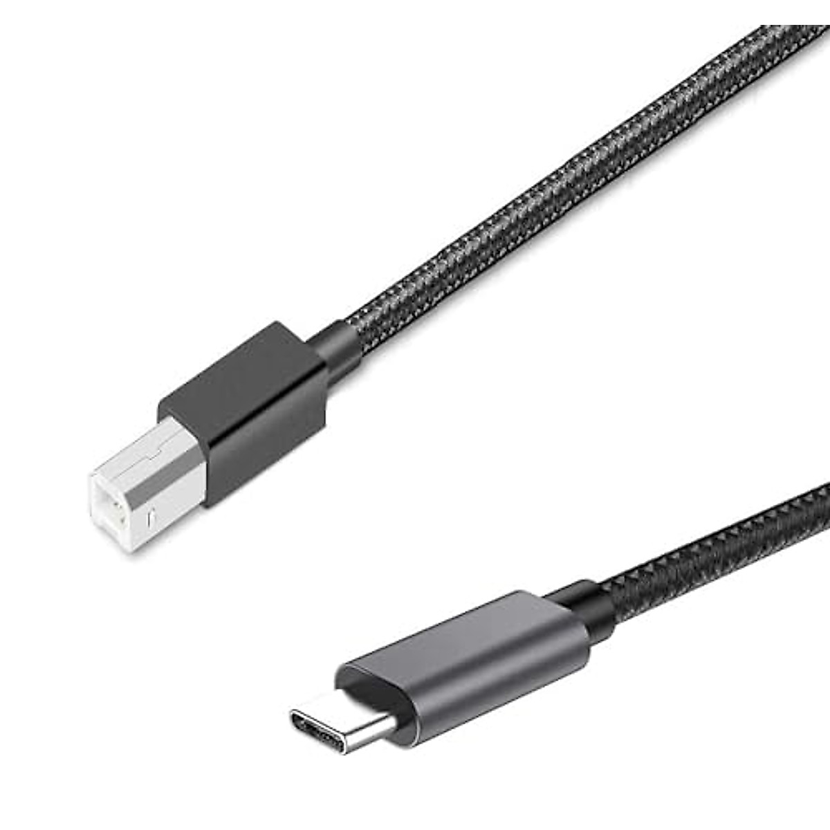 6Ft Long USB C Type C to USB B Printer Cable Compatible with HP, Canon, Brother, Samsung, Dell, Epson, Lexmark, Xerox, Dymo & Other Printers & Scanners (See Product Picture)