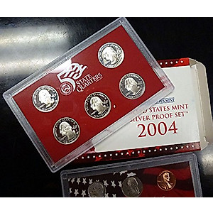 2004 U.S. Mint Silver Proof Set Set Uncirculated