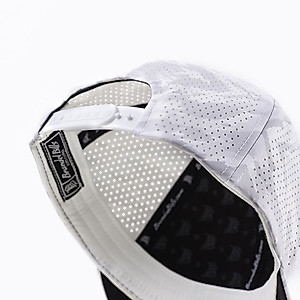 Branded Bills Pearl Old Glory PVC Artic Camo Elite Curved, Snapback Closure, Lightweight, Comfortable Baseball Cap