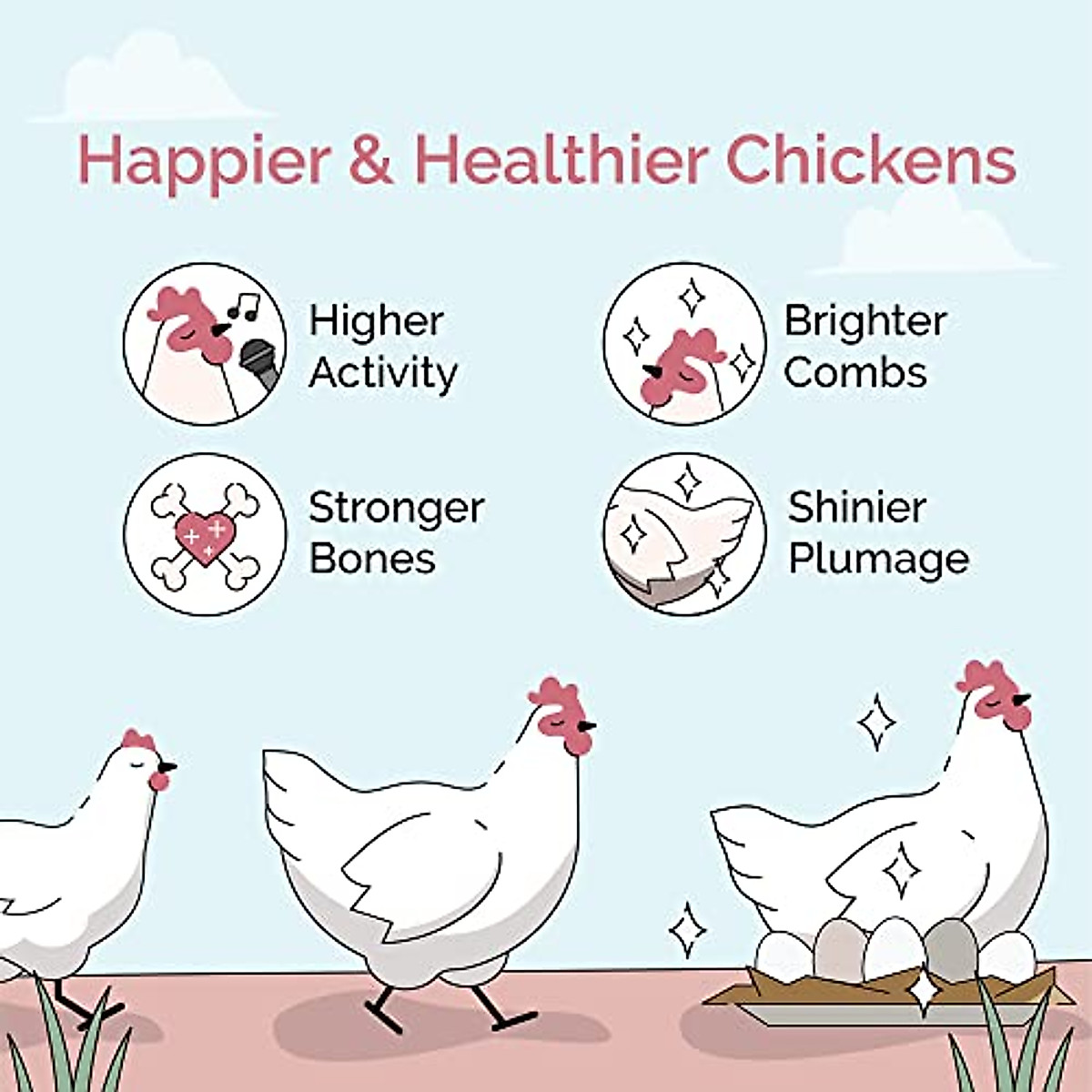 Mile Four | Layer Chicken Feed | Organic, Non-GMO, Corn-Free, Soy-Free, Non-Medicated Chicken Food | Adult Poultry, Roosters, Chickens, Ducks, Geese & Gamebirds | 16% Protein | Whole Grain | 23 lbs.