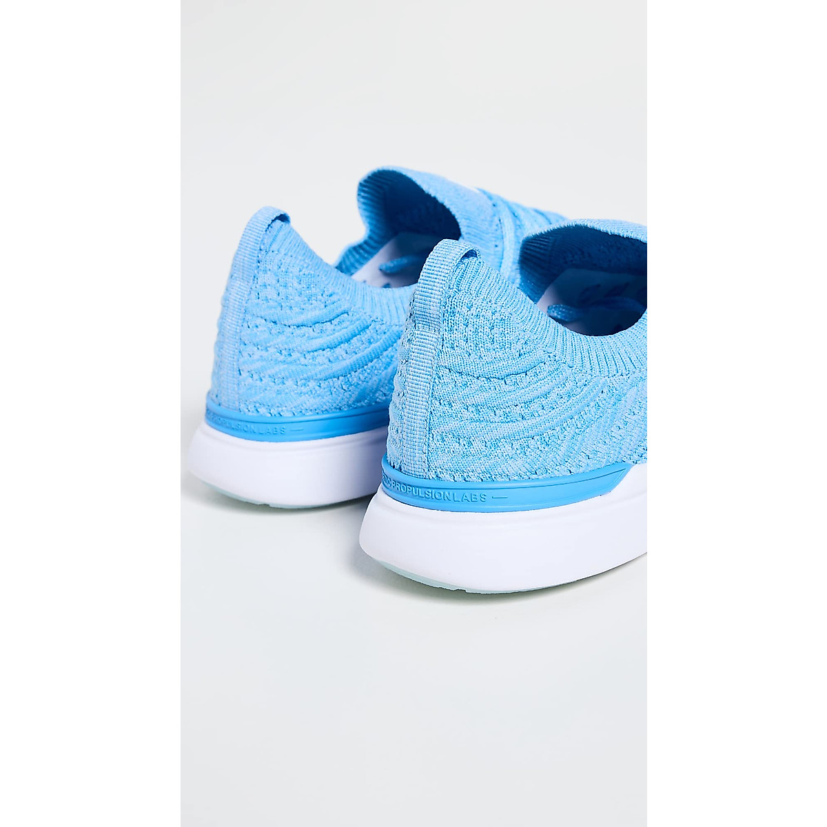 APL: Athletic Propulsion Labs Women's Techloom Wave Sneaker, Coastal Blue/Ice Blue/Mela, 7 Medium US