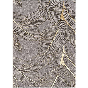 Well Woven Fairmont Madeline 7'10" X 9'10" Grey Retro Marble Pattern Glam Area Rug