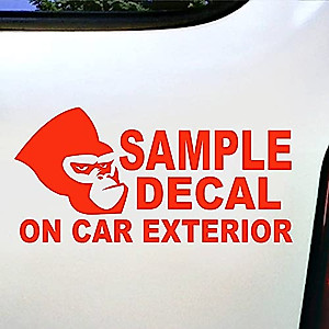 YOU ARE IN MY BLIND SPOT - PICK COLOR & SIZE - RV Trailer Caution Back Door Vinyl Decal Sticker D