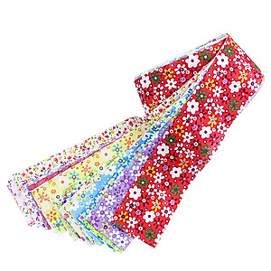 Pralb Miniatures Jelly Roll Collection 40 Precut 2.5-inch x 42 inch Quilting Fabric Strips