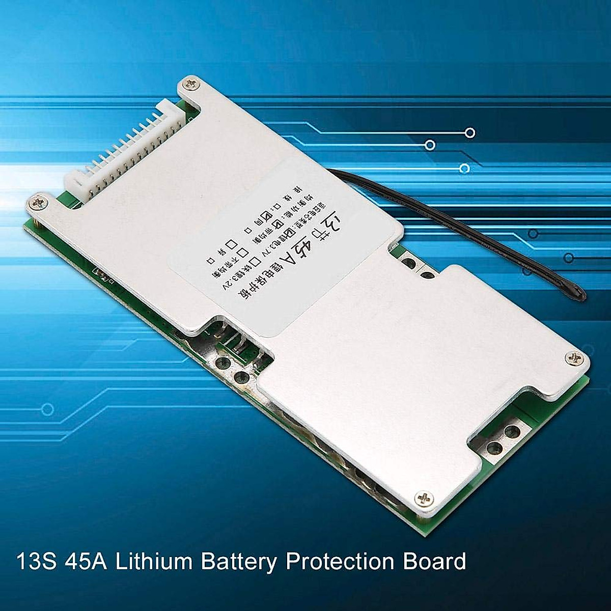 Battery Board, 13S 45A Lithium Cell Battery PCB Board with Balance Function