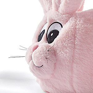 Let's Make Memories Personalized Easter Basket - Fuzzy Bunny Plush - Easter Basket for Kids - Pink