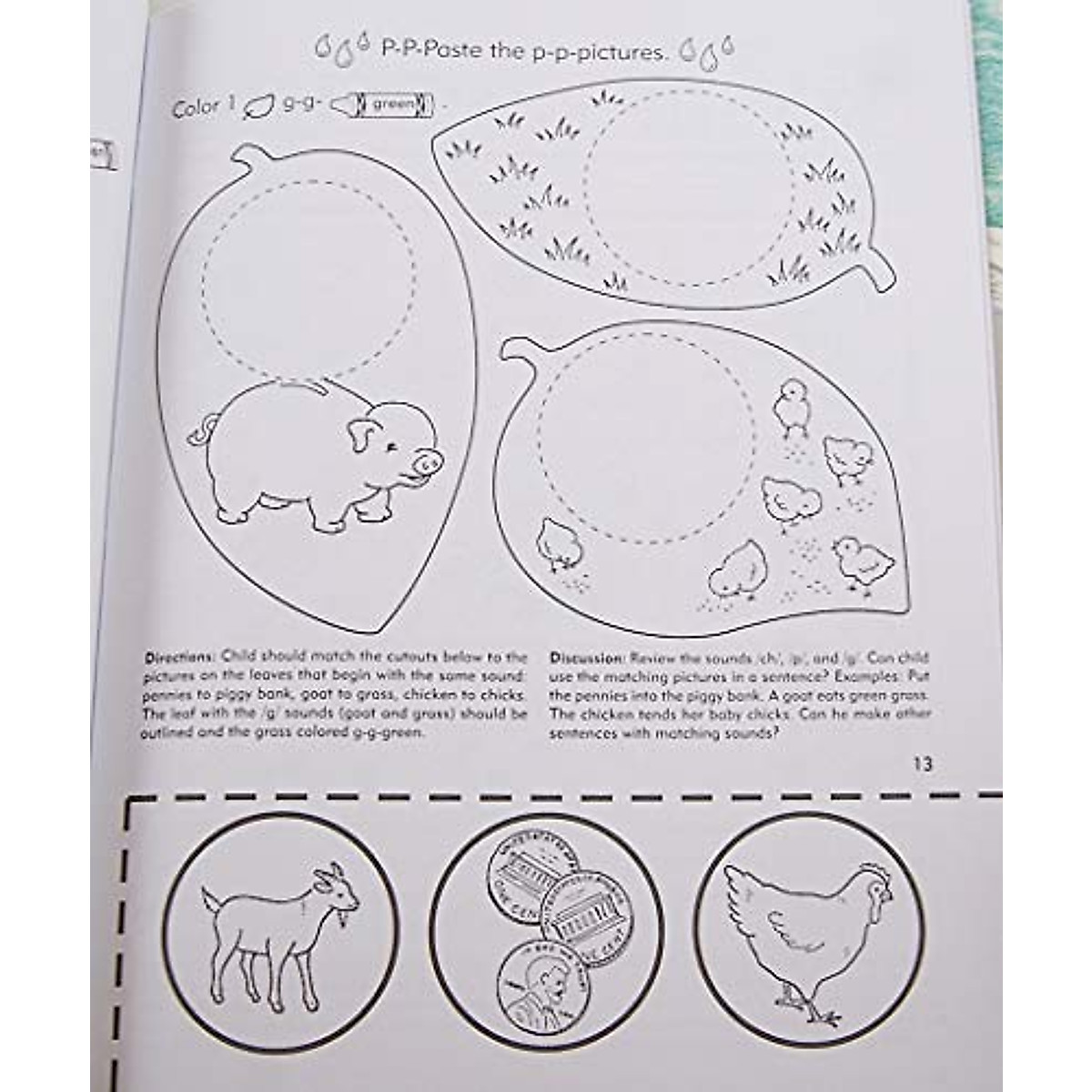 Rod & Staff Preschool Curriculum - GHI JKL Series - Early Learning Homeschool Set of 6 Workbooks