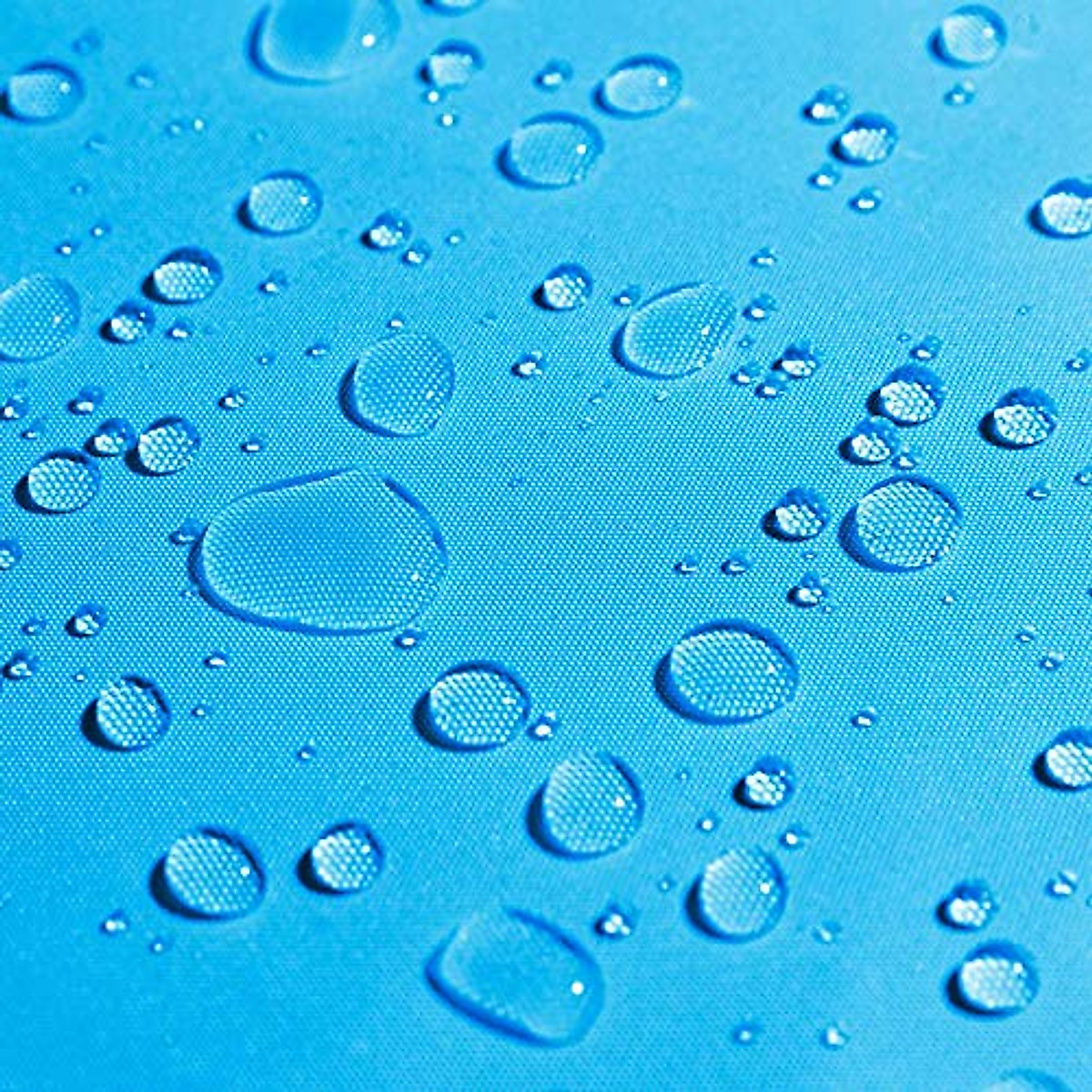 ColourTree 9.5' x 9.5' Blue Square Waterproof Sun Shade Sail Canopy Awning Shelter Fabric Screen, 95% UV Blockage UV & Water Resistant, for Outdoor Patio Garden Carport (We Make Custom Size)