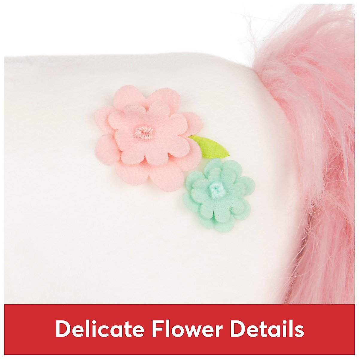 GUND Lily Rose Unicorn Stuffed Animal Plush Toy for Ages 1 and Up, White, 15”