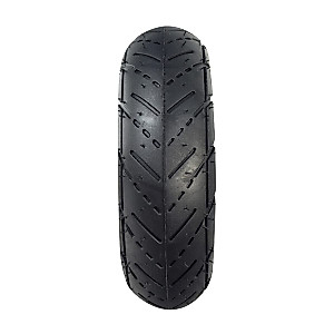 AlveyTech 3.00-4 (10"x3", 260x85) Pneumatic Tire - Replacement for Razor, Minimoto, MotoTec, Schwinn, EVO, Electric Scooter, Mini Bike, Hand Trucks, Go-Kart & More - 3.00-4 Tire and Wheel
