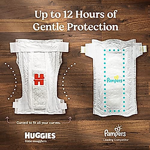 Huggies Little Snugglers Baby Diapers, Size 6 (35+ lbs), 96 Ct