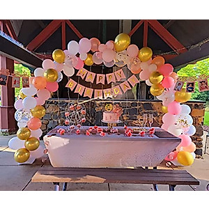 New Upgrades Balloon Arch Kit,9FT Height&10FT Width Adjustable Balloon Arch Stand with Water Fillable Base: For Wedding,Birthday Party,Baby Shower,Graduation Supplies Decorations