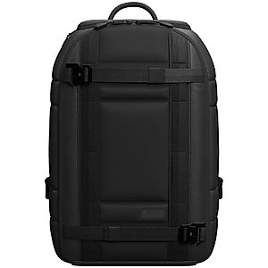 Db Journey Ramverk Backpack - Travel Backpack with Laptop Compartment for School, Work, and Gym, Lightweight, Roller Bag Hook Up System, Certified B Corp, 21L - Black Out