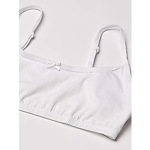 The Children's Place Big Girls' Bra (Pack of 2), White 9055, XL (14)