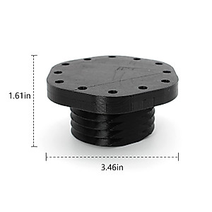 KAKSEY NRG Racing Car Gaming Steering Wheel Adapter for Thrustmaster T500 / T300 / TS - PC/TX/TS-XW/T-GT Servo Bases …