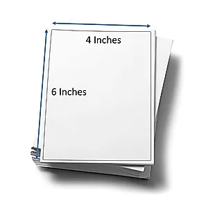 Enolvo Shipping Labels 4X6 Inch - Shipping Label for Inkjet Printer and Laserjet, Mailing Postal Shipping Stickers 4X6 Printer Paper, White Opaque - Single Sheets (6000 Count)