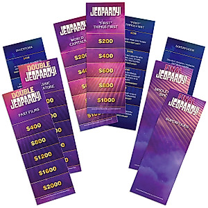 Jeopardy! The Fast-Moving Game of Questions and Answers, Play at Home with Friends, Family, Remote Home Entertainment, Get Excited and Fired Up