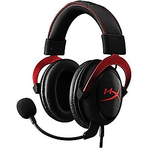 HYPERX Cloud II Gaming Headset for PC & PS4 & Xbox One,Nintendo Switch - Red (KHX-HSCP-RD) (Renewed)