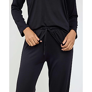 2 Pack: Long Sleeve Pajamas For Women Sets Womens Pajama Sets Two Piece Pj Summer Pijamas De Mujer Cotton Pjs Pants Loungewear Sleepwear Matching Ladies Bottoms Comfy Soft Pyjamas Teen Lightweight