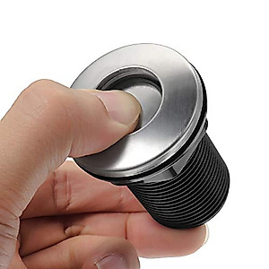 𝟐𝟎𝟐𝟑 𝙐𝗽𝒈𝒓𝒂𝒅𝒆𝒅 Sink Top Push Button with Air Hose Replacement, Air Switch Button for Garbage Disposal Sink Top Air Actived Switch Sink Garbage Disposal Parts by Ketofa