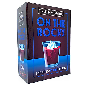 Truth or Drink: On The Rocks Edition by Cut – Explore Deep Thoughts and Beliefs with 400+ Intriguing Icebreaker Questions (Stand-Alone or Expansion Pack)