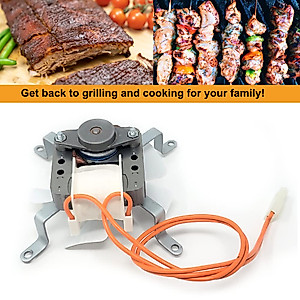 Combustion/Convection Fan Motor fits Traegers Pitboss Campchef and Others