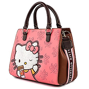 Loungefly Hello Kitty Pumpkin Spice Latte Wave Cross Body Bag