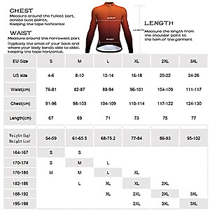 Lo.gas Cycling Jersey Men Long Sleeve Bike Shirt Full Zip with Pockets Moisture Wicking Bicycle Clothes