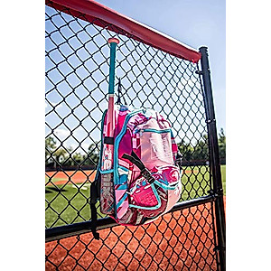 Rawlings | REMIX Backpack Equipment Bag | T-Ball & Youth Baseball / Softball | Pink