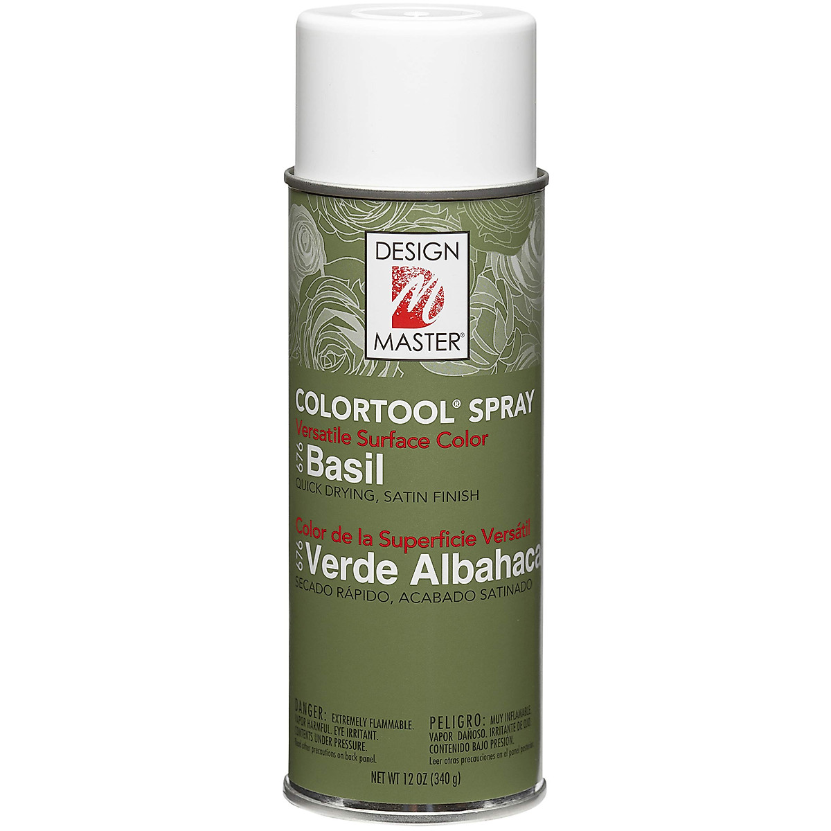 Design Master 676 Basil Colortool Spray,green