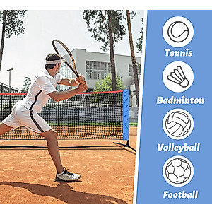 Gagalileo Pickleball Net, Portable Pickleball Net System, Adjustable Height Nylon Net with Carry Bag, 10x5.2 FT Suitable for Kids and Multiplayer Sports, Easy Setup