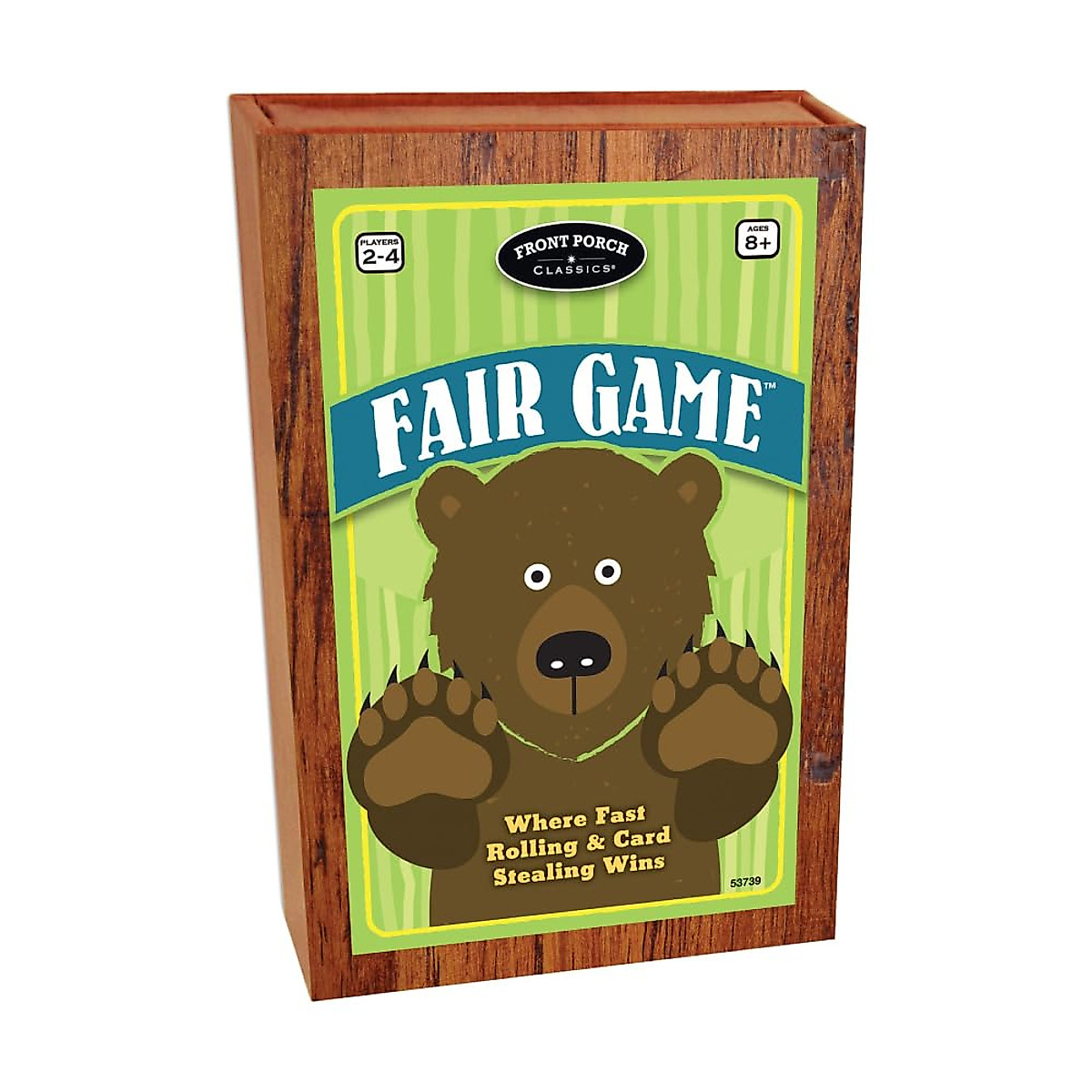 Front Porch Classics | Front Porch Classics Fair Game Dice Stealing Game, Matchbox