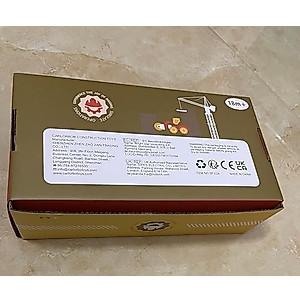 CARLORBO Toy Cars for Toddlers 1-3 - Pull Back Cars Toys, Press and Go Truck Toys for 18 Months to 2 3 4 5 Years Boys Girls Gift 4 PCS (Construction Vehicles)