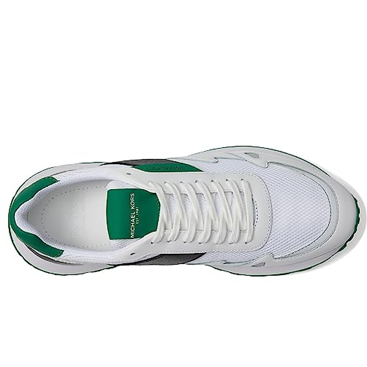 Michael Kors Miles Trainer 085-Optic White 7 M