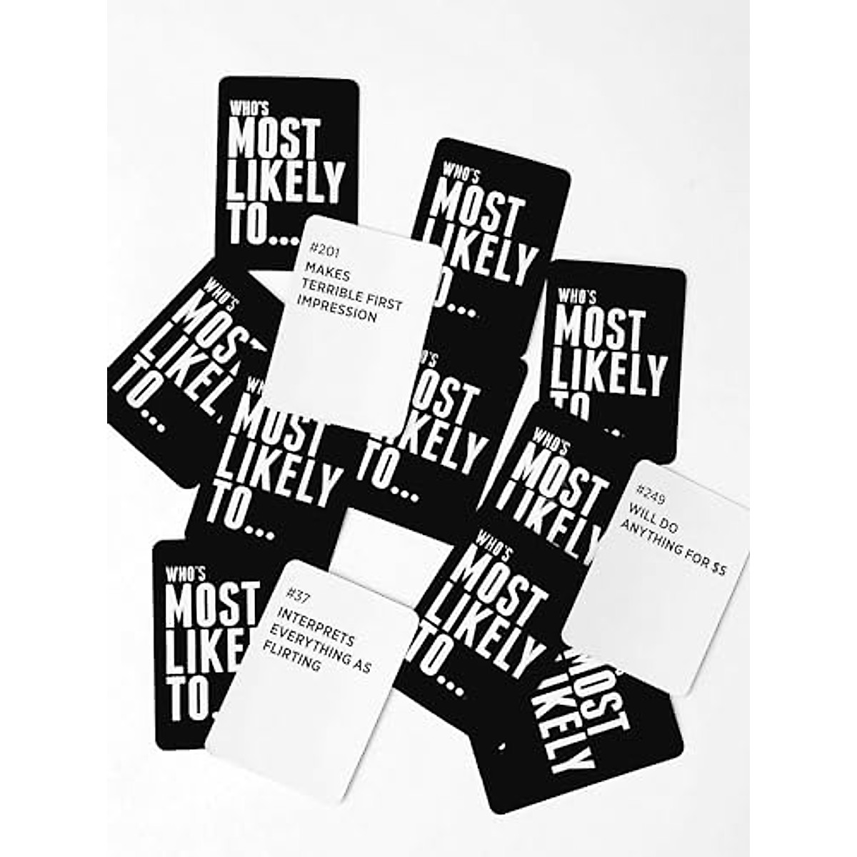 Who's Most Likely to... Kinda Clean Family Edition [A Party Game]